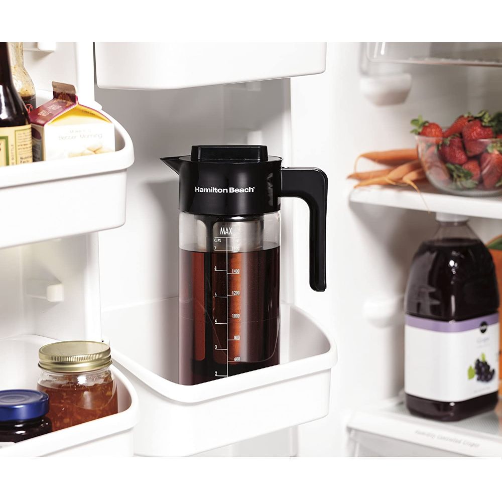 Jarra De Café E Chá Com Filtro Cold Brew Hamilton Beach 1,7l - lojaskubbo