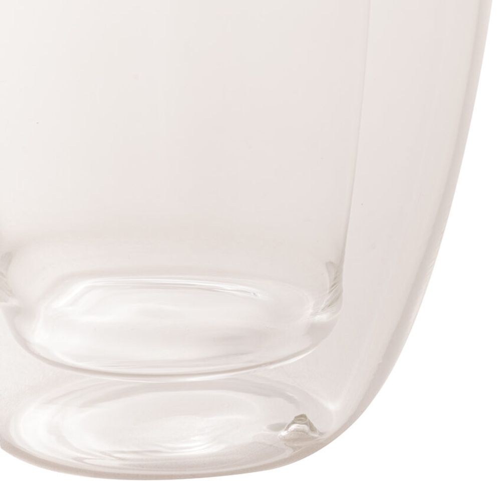 Conjunto 2 Copos de Chá Parede Dupla 260ml Lyor - lojaskubbo